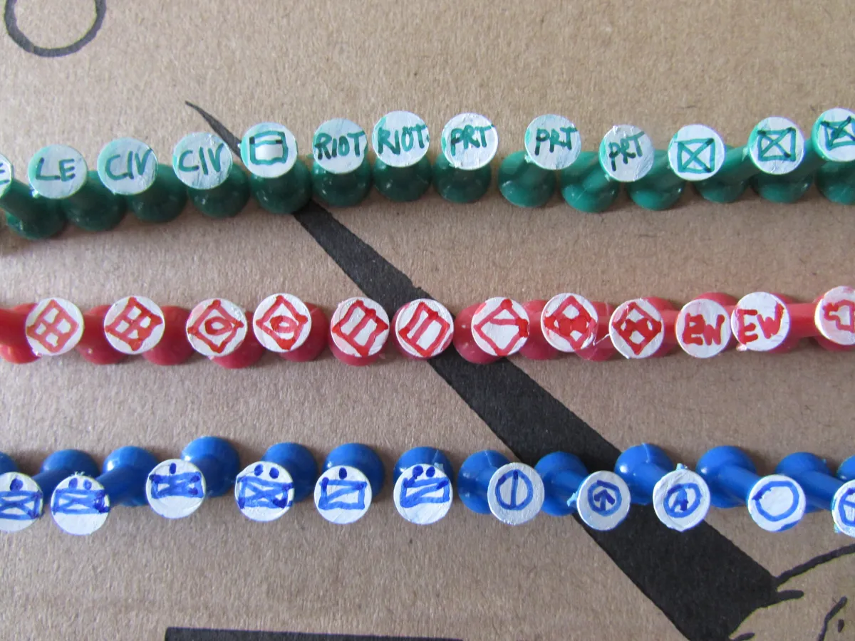 Von Steuben T&C Sends: How to Set Up a Map Board for Battle Tracking ...